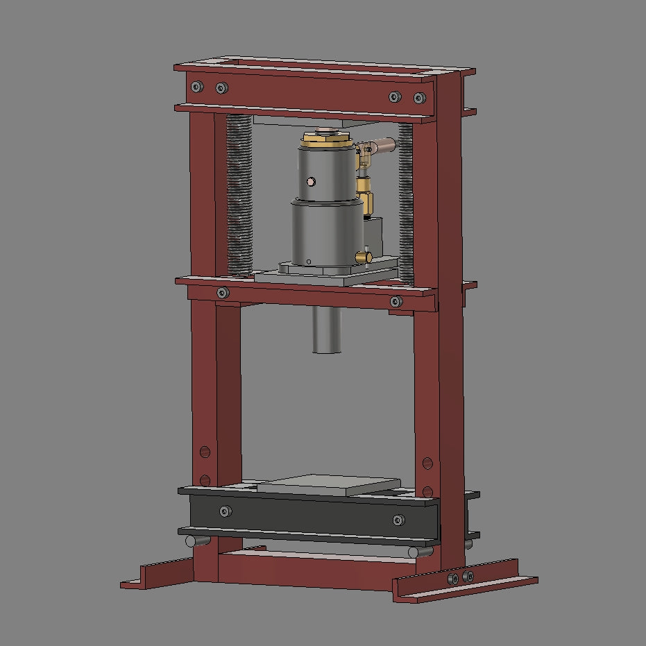 Hydraulic Press (DRAWINGS) – MAKER B